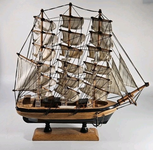 Flying Cloud Model Ship (Assembled) 13 x 13 x 2 Inches | eBay
