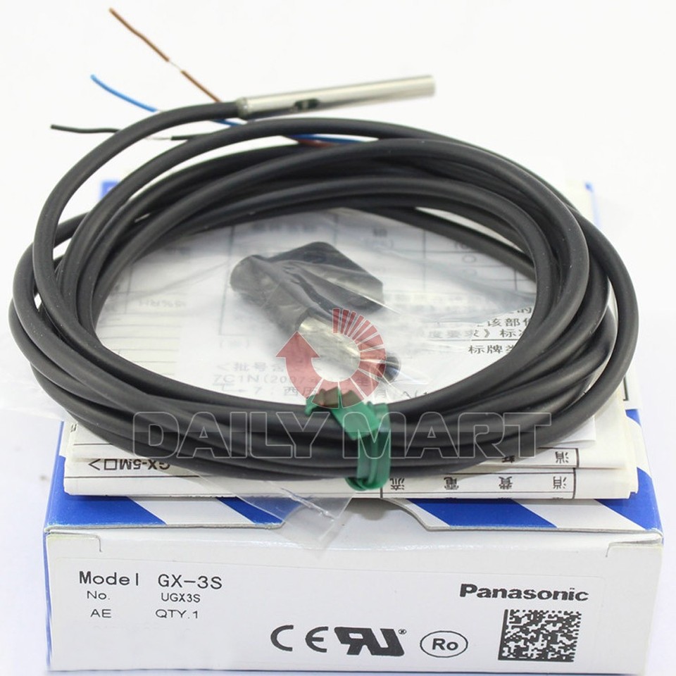 PANASONIC SUNX NEW GX-3S PLC PROXIMITY SENSOR INDUCTIVE, NO NPN 0.8MM ...