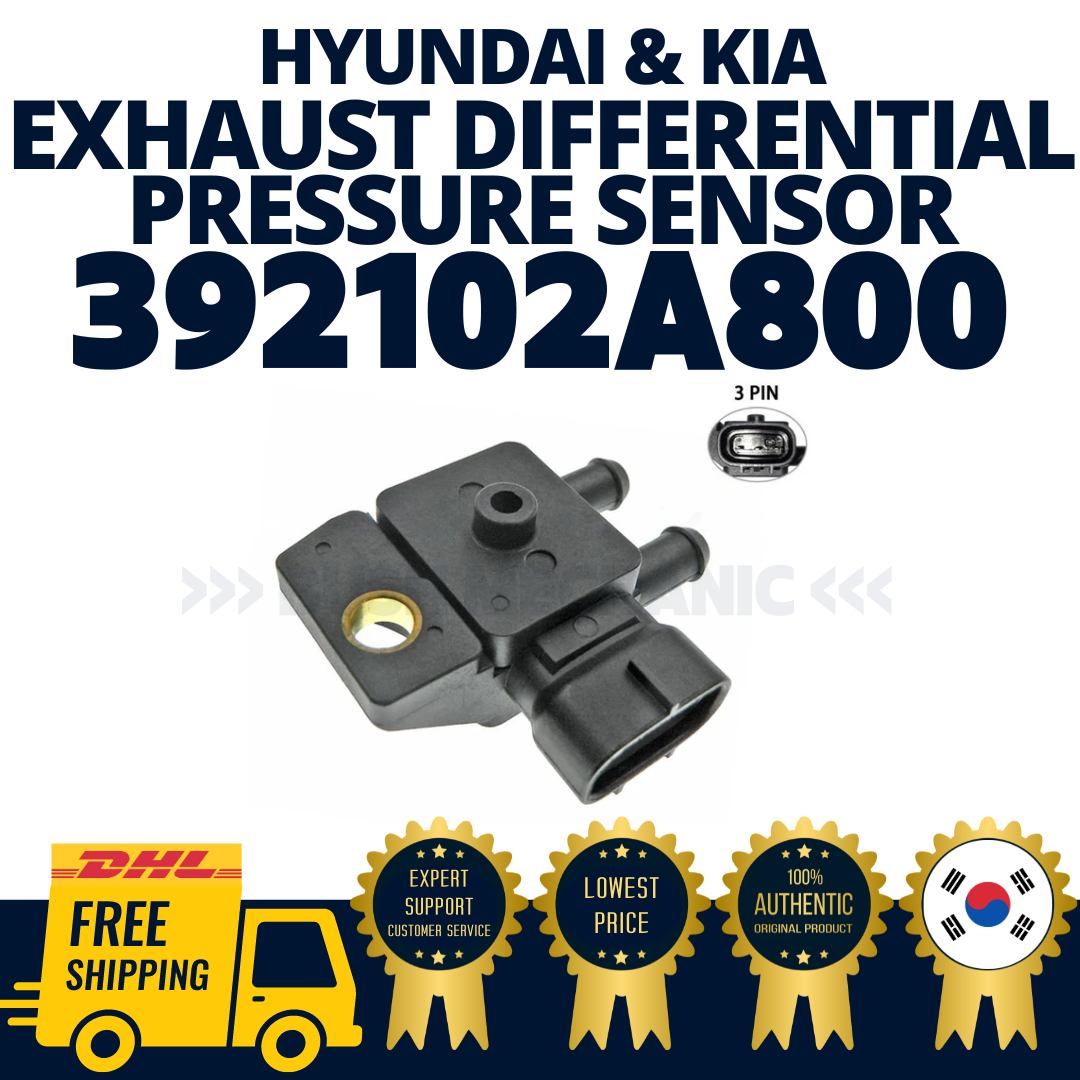 392102a800 39210-2a800 DPF Pressure Sensor (DPF Exhaust Differential ...