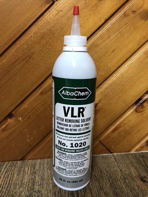 Set Of2 Albachem VLR Vinyl Letter Removing Solvent 20 FL Oz 1020 for ...