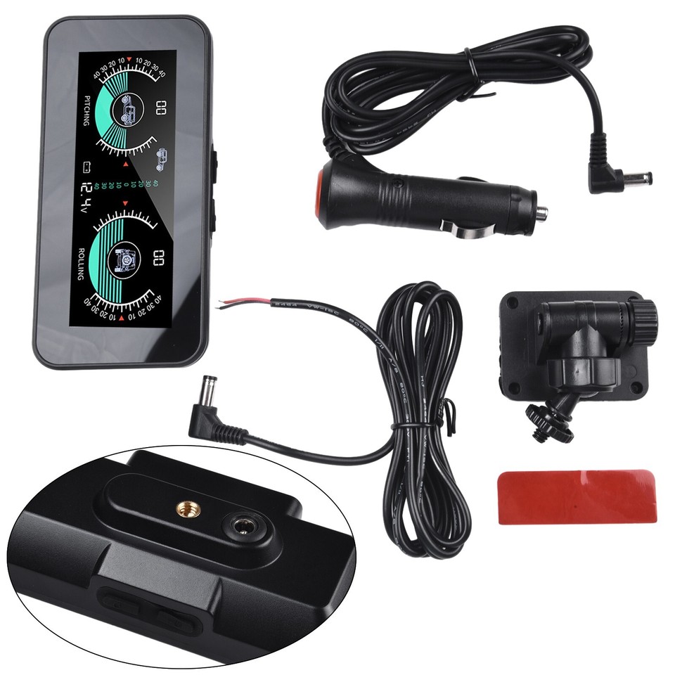 Off-road Car Digital Inclinometer Guage Tilt Indicator Angle/Level ...