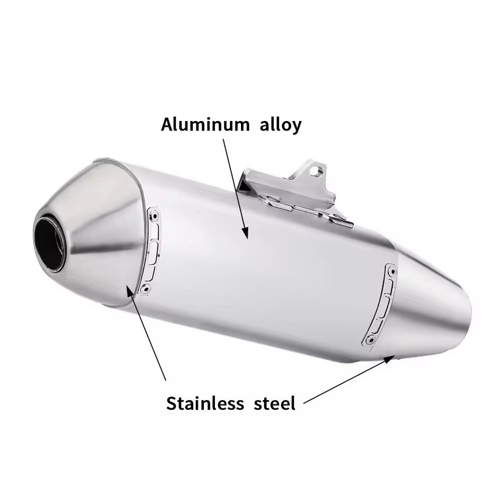 For Yamaha TW150 TW200 WR250X Motorcycle Exhaust Pipe Muffler Tips ...