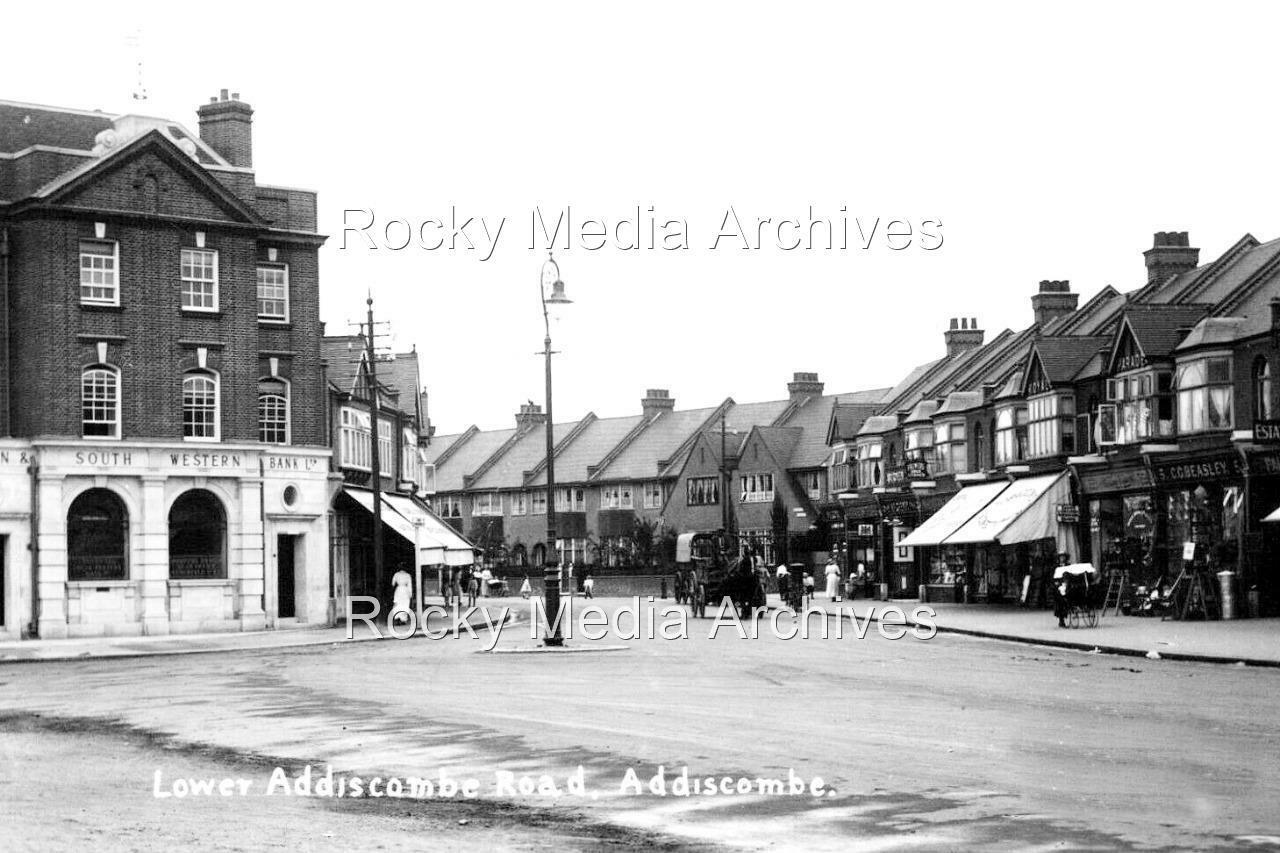 Knm-54 Lower Addiscombe Road, Addiscombe nr Croydon, London. Photo ...