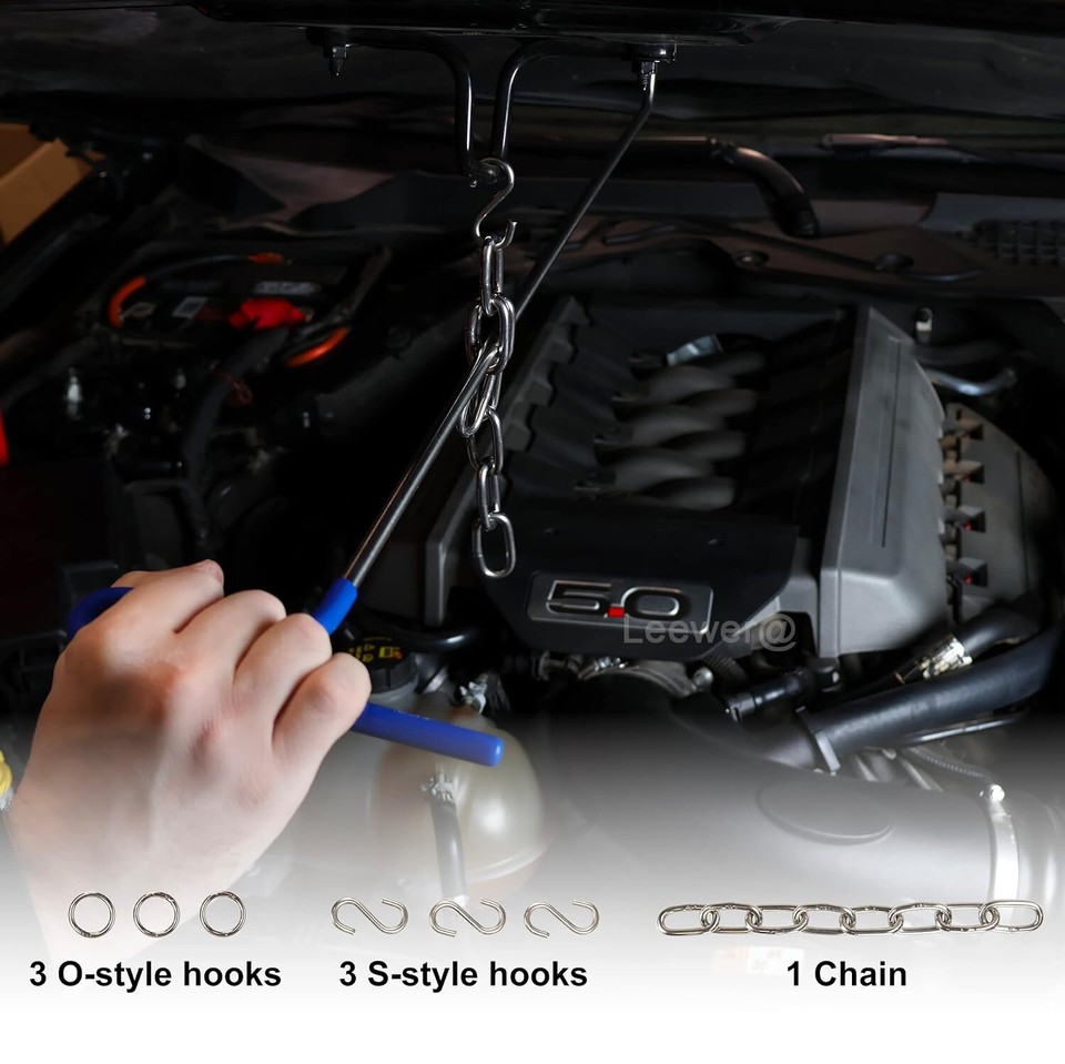 PDR 10Pcs Car Push Puller Rods Dent Removal Paintless Tools Repair ...