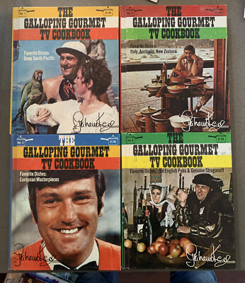 The Galloping Gourmet Volumes #1-4 (TV Cookbooks) Set By Graham Kerr ...