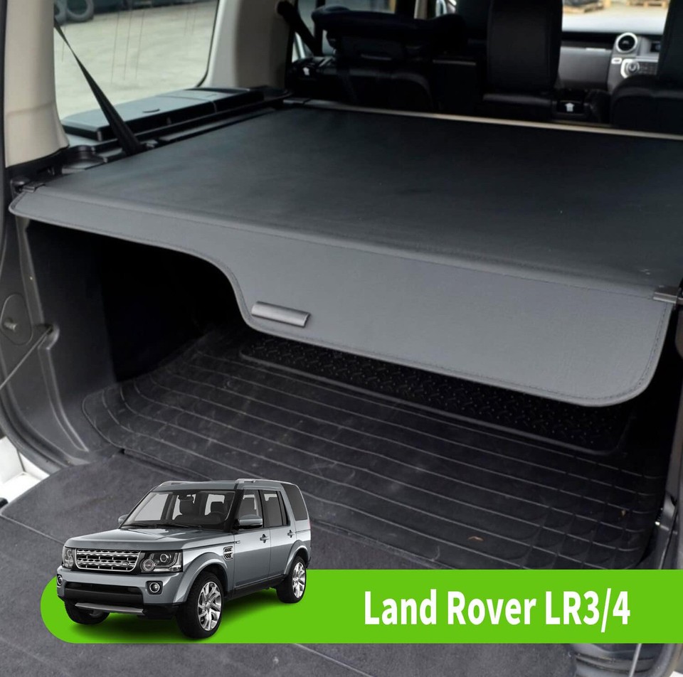 For Land Rover Discovery 05-09 LR3 10-16 LR4 Cargo Cover Rear Trunk ...