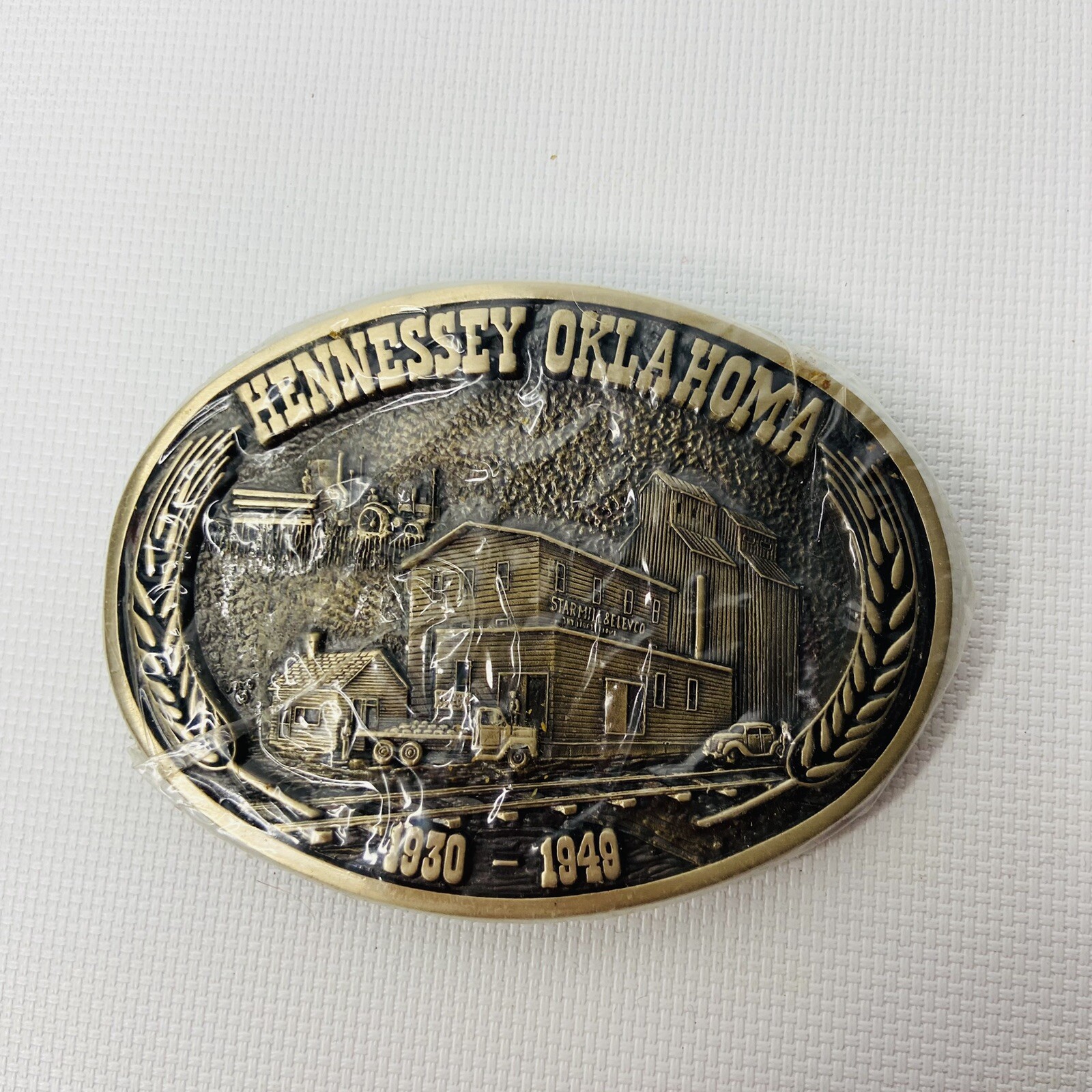 1988 Pat Hennessy Celebration 8th Edition Brass Belt … - Gem