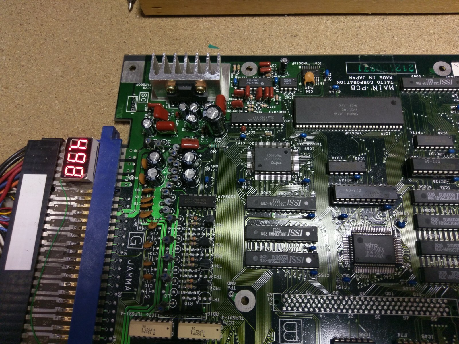 SPACE INVADERS DX Japanese vers. 1993 Taito -NOS Guaranteed JAMMA ...