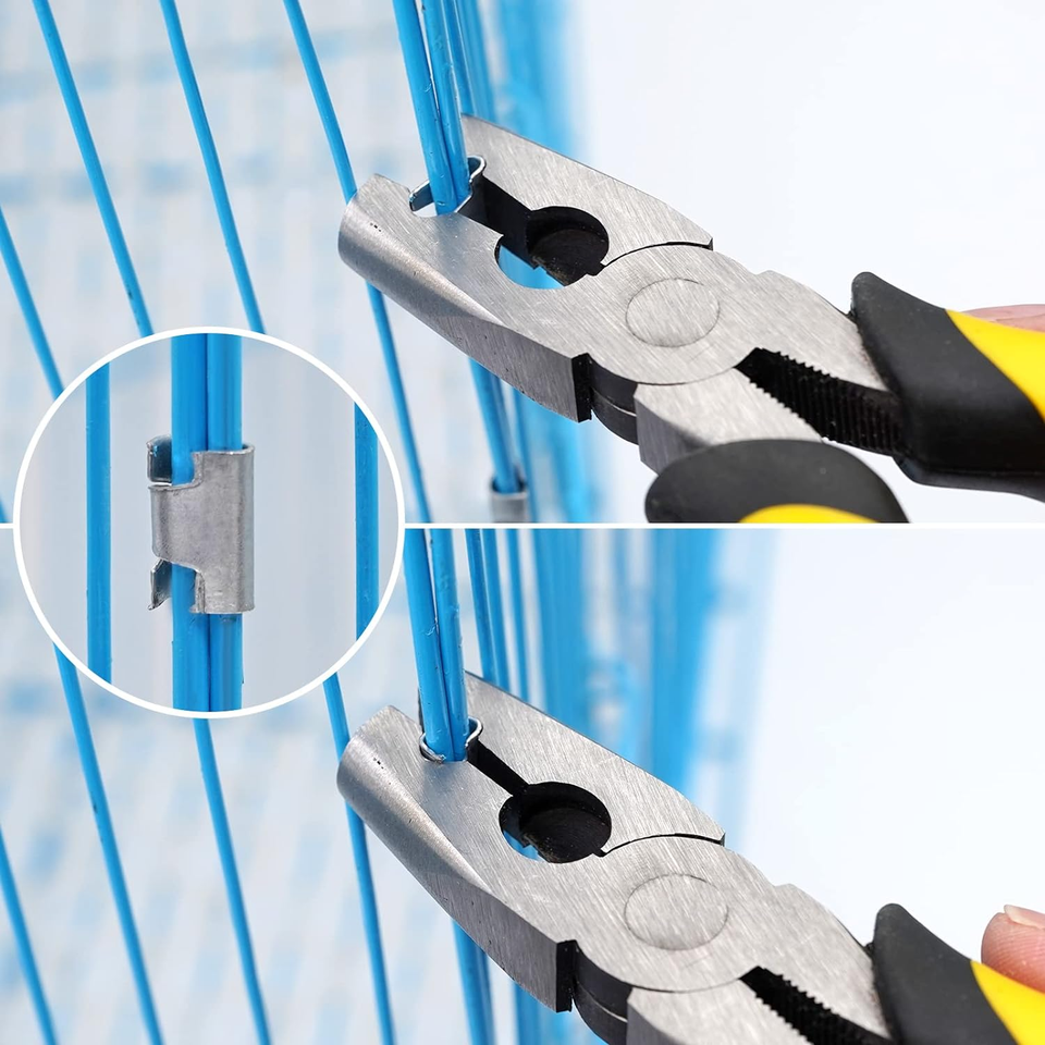 1200 Pieces Wire Cage Clips Rabbit Cage Clips Cage Building Clips for ...