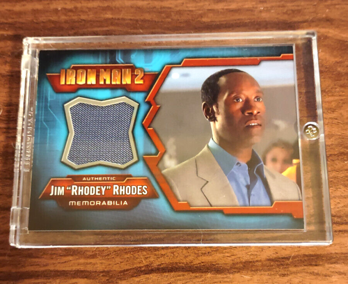 Iron Man 2 Memorabilia Costume Upper Deck 2010 Jim "Rhodey" Rhodes ...