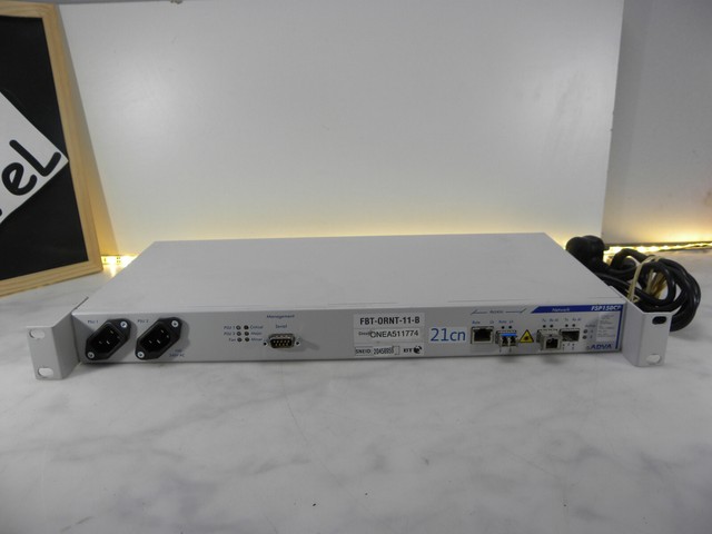 ADVA FSP150CP Gigabit Ethernet Optical Fibre Access 1u Device for sale ...