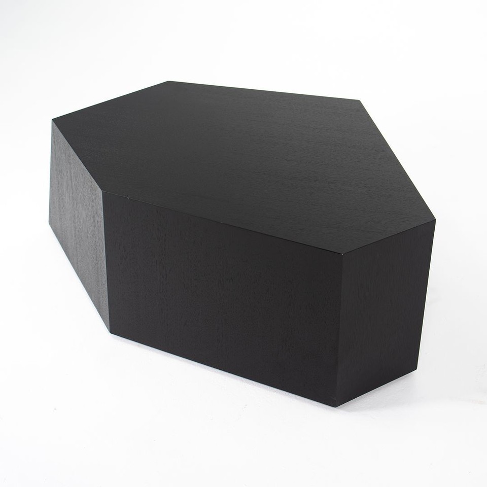 2020 Jay Jeffers for Arteriors Chaka Accent Coffee Table in Ebonized ...