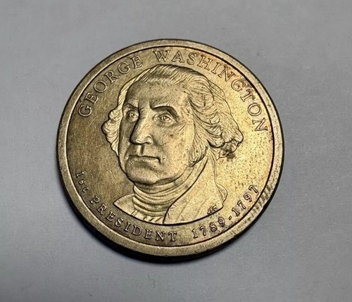 GEORGE WASHINGTON 1ST PRESIDENT (1789-1797) (D)Mint US Gold One Dollar ...