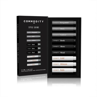 Commodity Style Guide Fragrance Set 9 x 2ml Travel Eau de Parfum Unisex ...