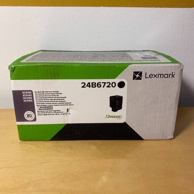 Genuine 24B6720 Lexmark Xc4140 Toner Cartridge Black for sale online | eBay