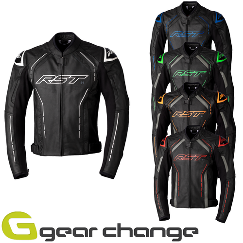 RST S1 Men's Motorcycle Jacket Leather | eBay