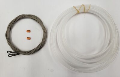 Kayak Rudder Cable Replacement Kit. Pre Fab Cables, Tubing and Swages ...