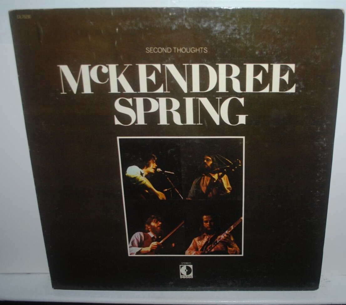 McKendree Spring, SECOND THOUGHTS, LP record, VG+, Decca DL 75230 | eBay
