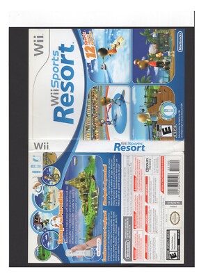 Wii Sports Resort Nintendo Wii ARTWORK ONLY Authentic Original | eBay