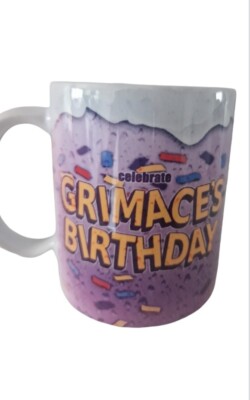 McDonalds Grimace Shake Mug (handmade) | eBay UK