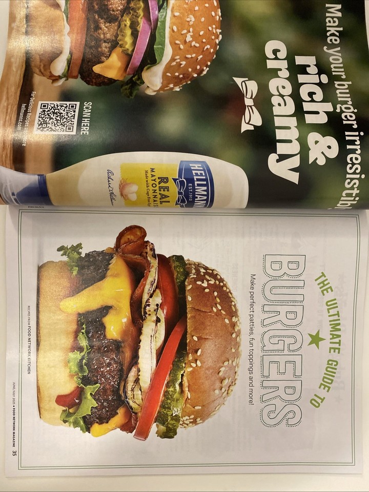 Food Network Magazine June July 2025 Best Summer Recipes Glazed Ribs ...