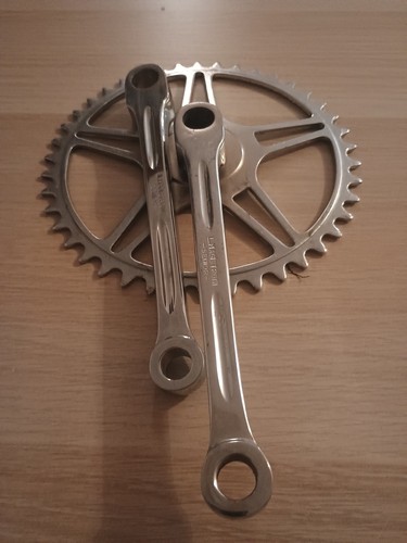 50s Vintage Guarnitura Magistroni Senior Crankset 42t Old X Bianchi ...
