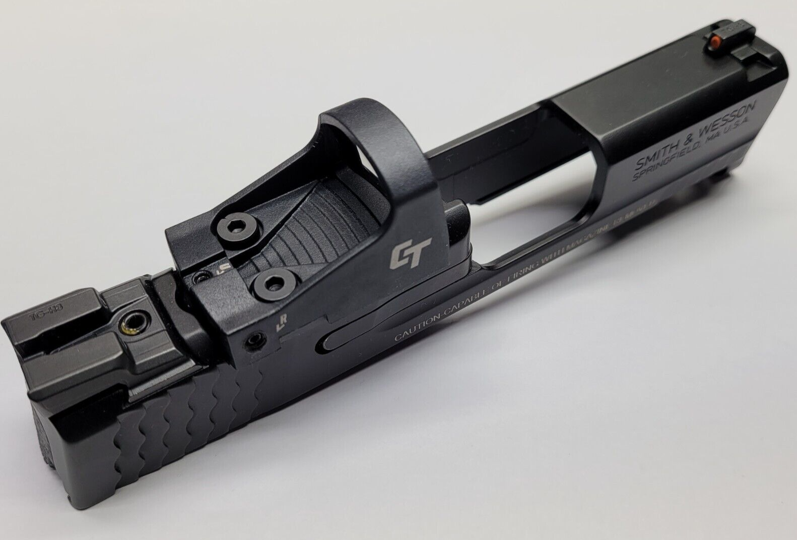 S&W M&P SHIELD PLUS 9mm Optics Ready Slide CT Red Dot NIGHT Sights ...