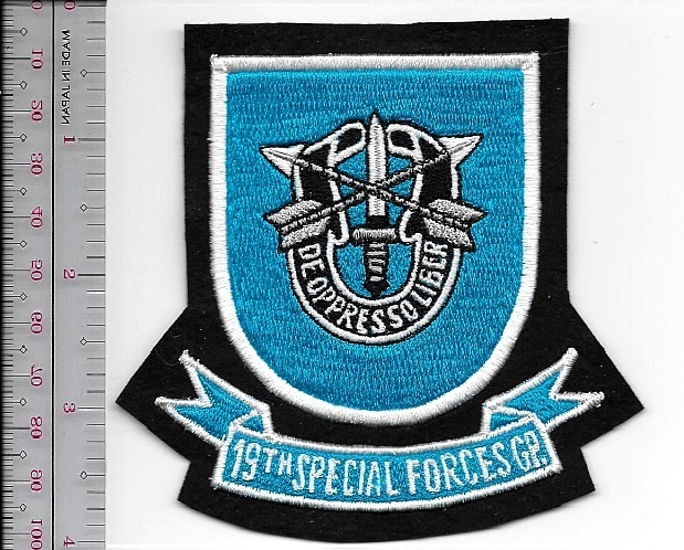 Us Army 1st Special Forces Group Flash Patch With Crest