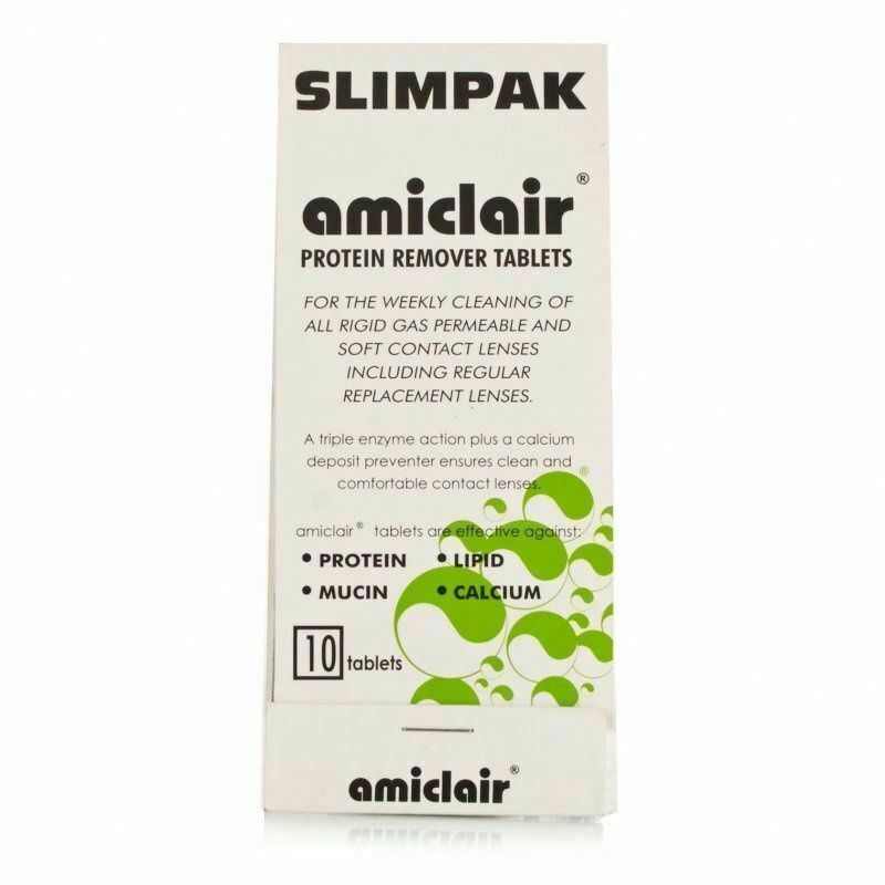 Amiclair Enzyme Protein Remover Removal Tablets Refill Pack Tablets ...