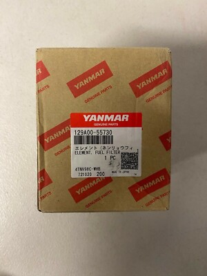 GENUINE YANMAR TRACTOR FUEL FILTER ELEMENT 129A00-55730 | eBay