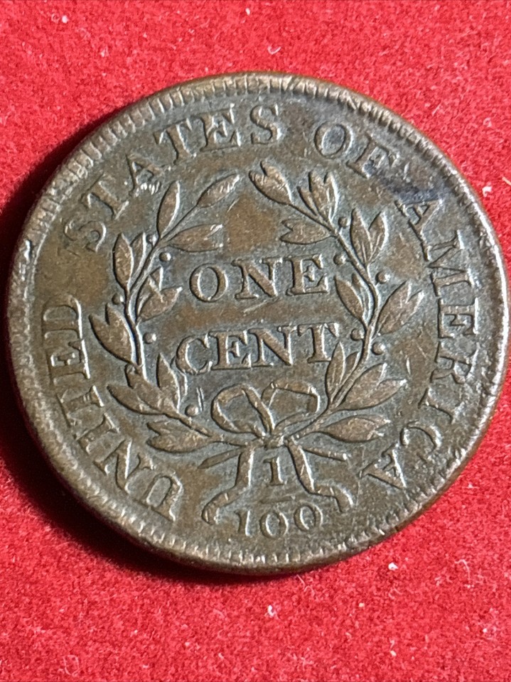 1803 1c S-257 Large Cent Extra Fine Details A Few Obverse Hits ...
