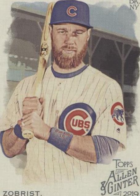 2019 Topps Allen & Ginter - Ben Zobrist #270 for sale online | eBay