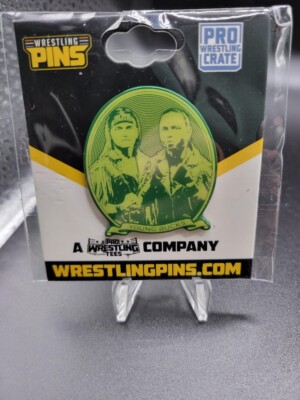 PRO WRESTLING CRATE LAPEL PIN THE YOUNG BUCKS AEW ELITE MATT NICK | eBay