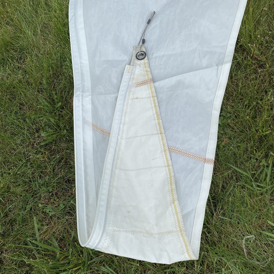 Storm Jib Sail - Luff: 23’ Leech: 19’ Foot: 10’ Luff Tape: 4.5mm | eBay