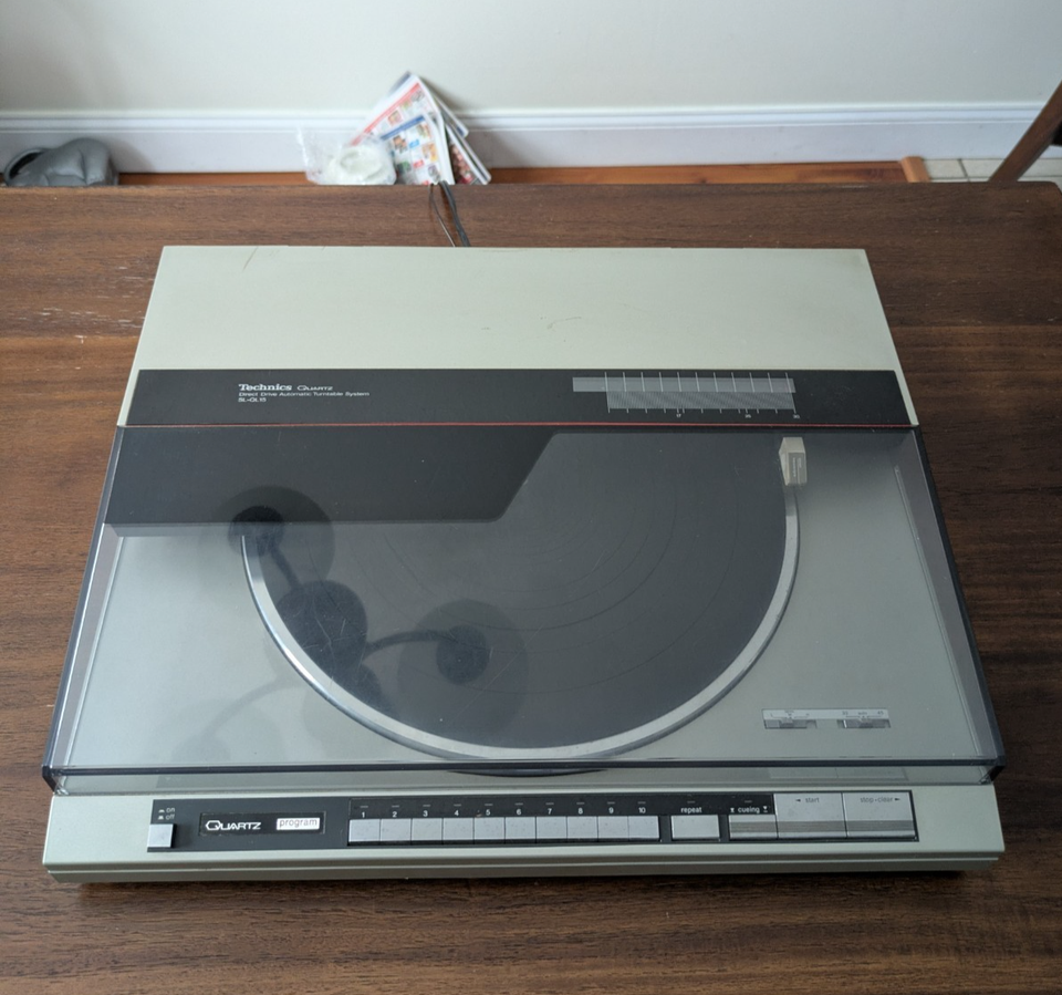 Technics SL-QL15 Quartz DD Full Auto Player System Record Player w ...