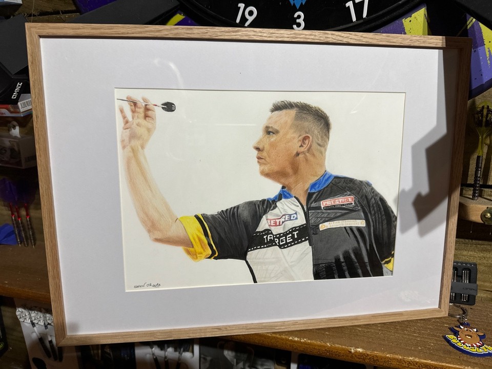 Chris Dobey portrait | eBay UK