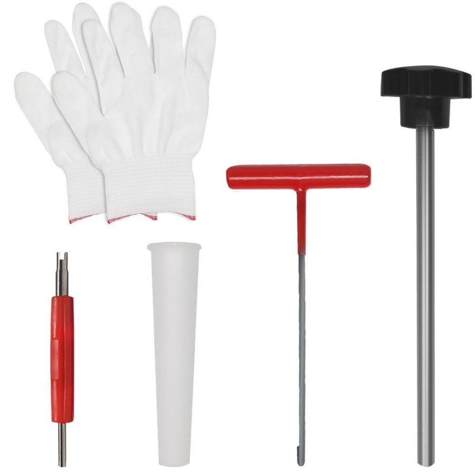 Tire Valve Stem Core Replacement Tool Kit TR413 Valve Core Remover ...