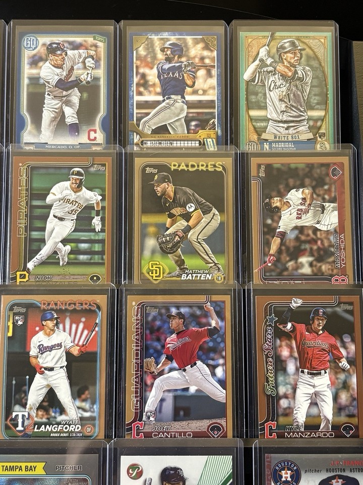 Lot of 25 Numbered Baseball Cards Some Rookie Cards- 1 Patch Card | eBay