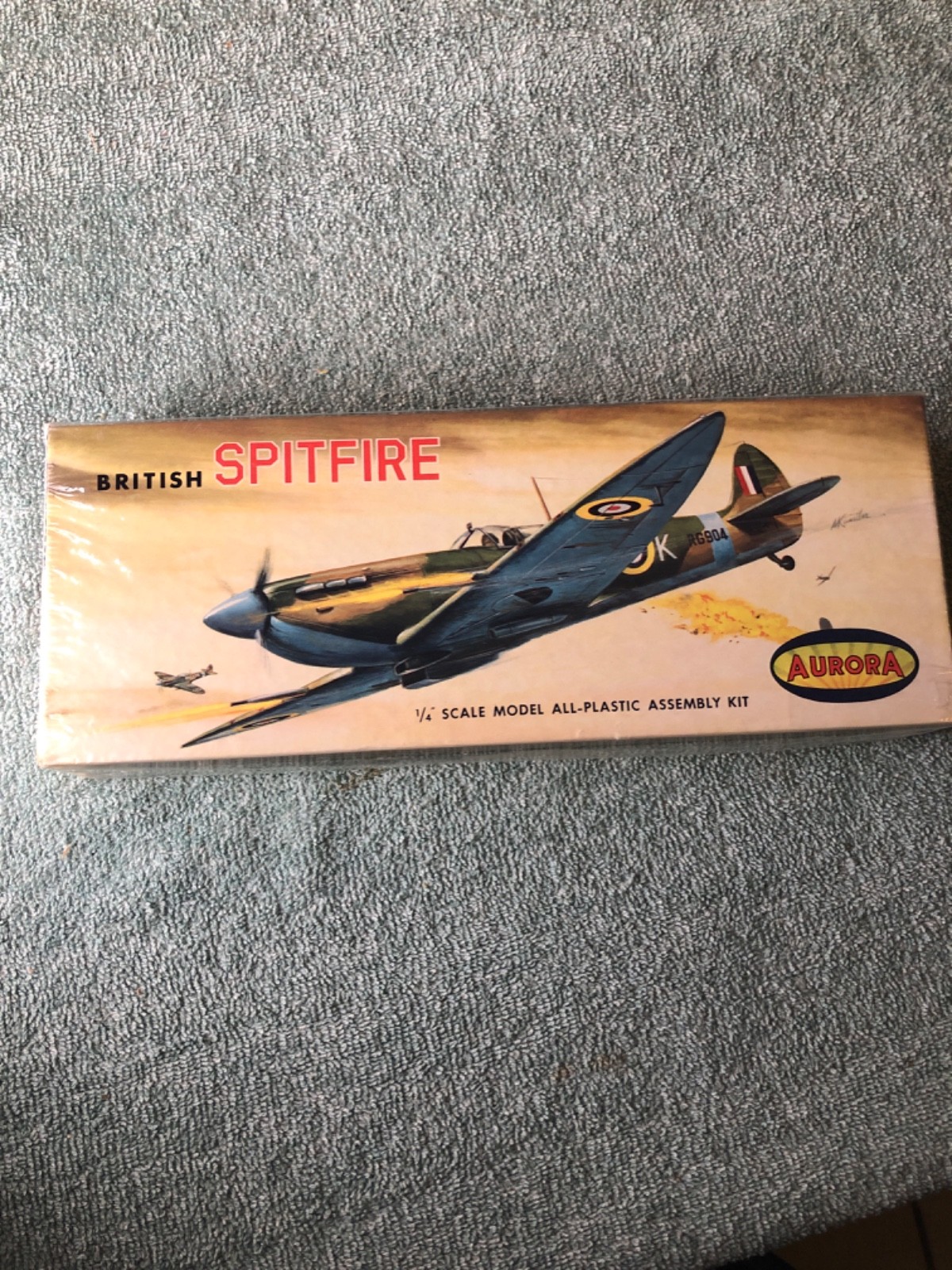 Clearance #B037 Aurora 1/48 British Spitfire 20-79 Sealed | eBay