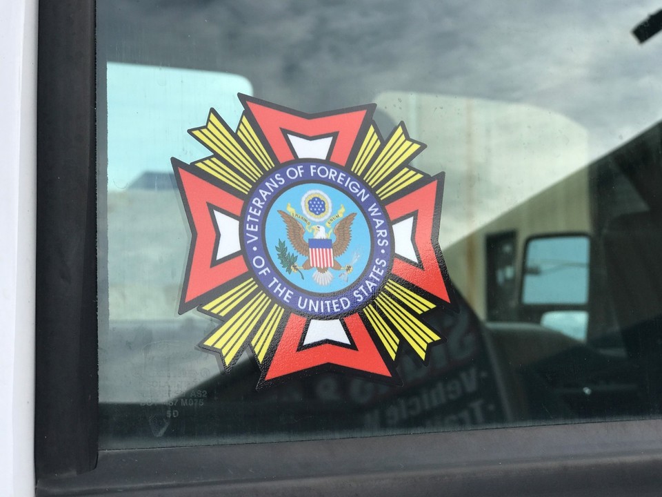 VFW Bumper Sticker Veterans of Foreign Wars Hi-Performance Bumper ...