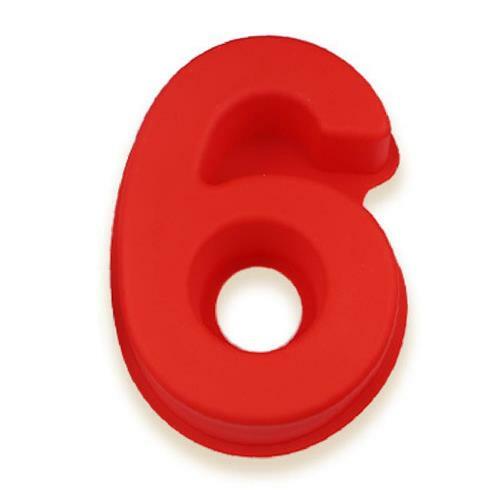 Van Der Linn Silicone Number Mould 60 EXTRA LARGE Cake Baking Tin Mould ...