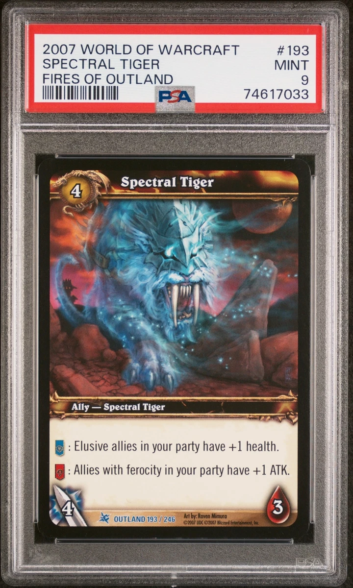 Spectral Tiger Art