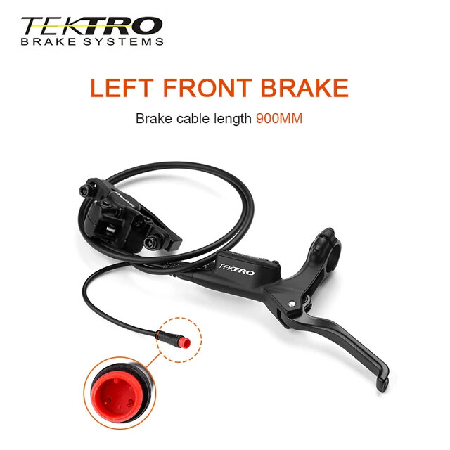 Tektro HD-E350 E-bike Hydraulic Brake Electric Power Control 2pin Front ...