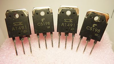 2SC5198 & 2SA1491 / TRANSISTOR / 2 OF EACH = 4 PIECEs (QZTY) | eBay