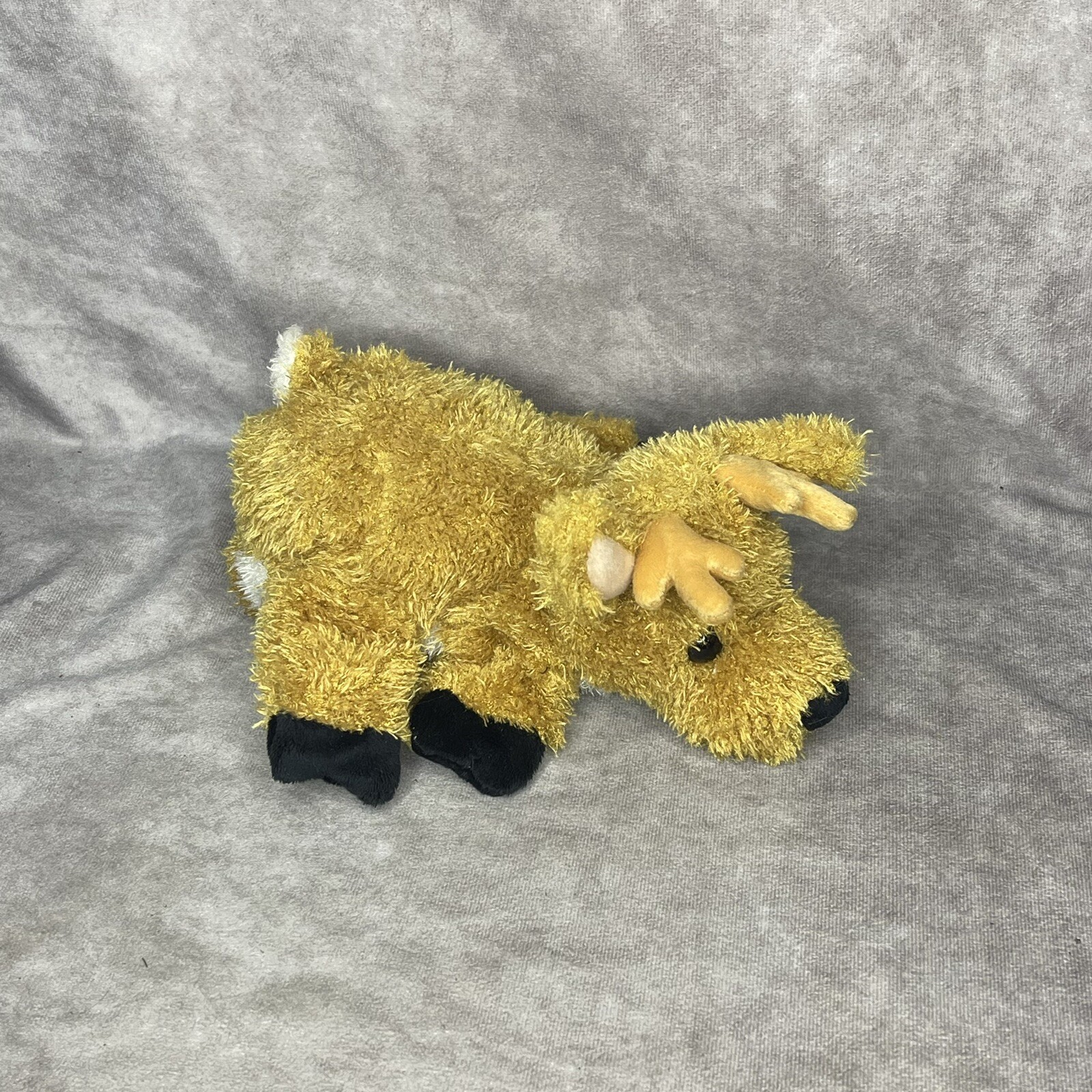 Vintage Caltoy Reindeer Hand Puppet 9" Tan Plush Stuffed Animal Toy | eBay