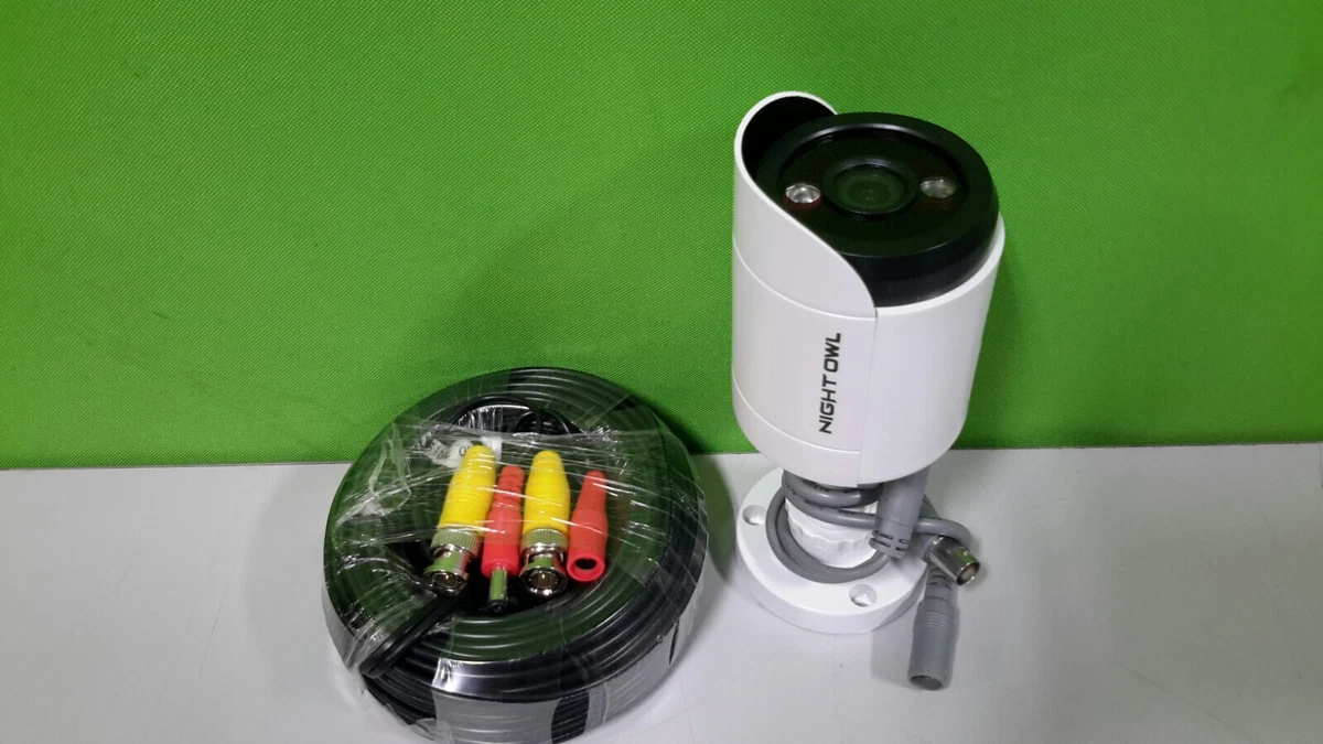 USED Night Owl CM-C50XL-BU-JF 5MP HD White Bullet Security, 43% OFF