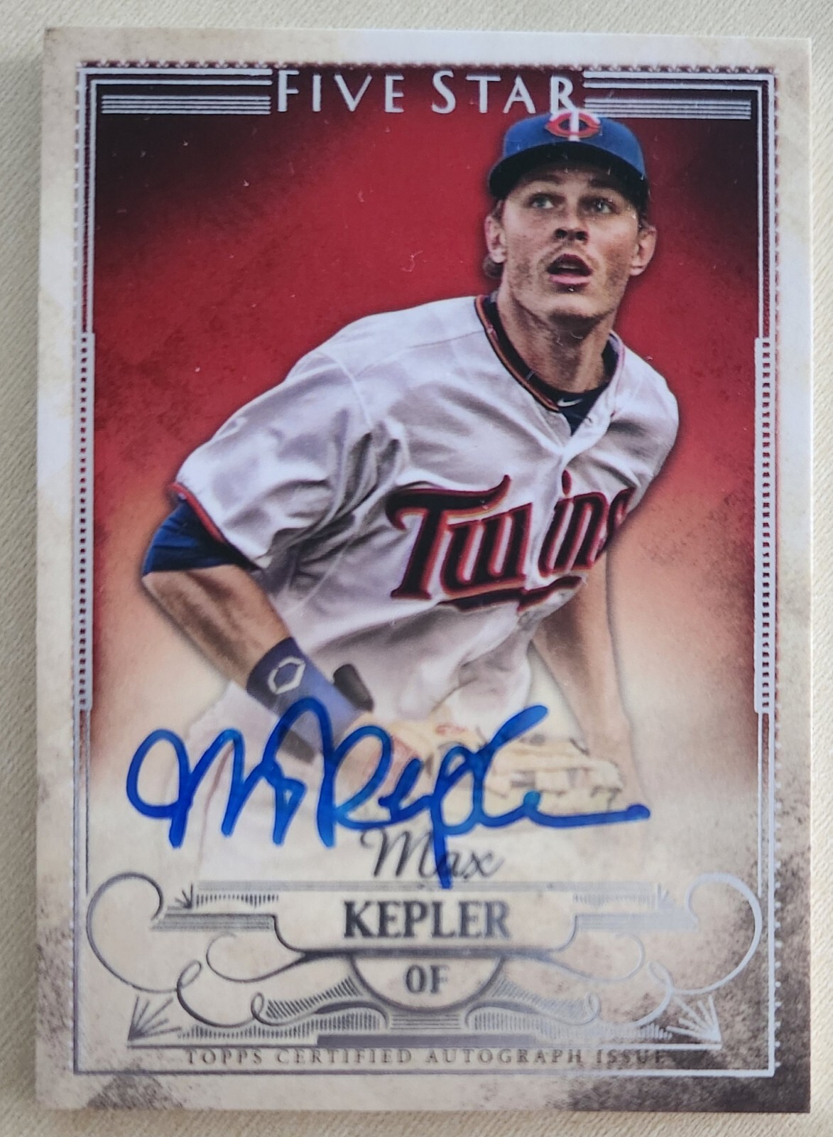 2016 Topps Five Star Max Kepler Auto Rookie RC Minnesota Twins | eBay