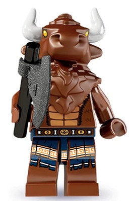 Lego New Minotaur Series 6 Minifigure with Stand and Accessories | eBay