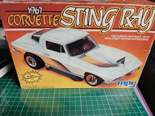 1967 1/25 Corvette Sting Ray Model MPC Kit | eBay