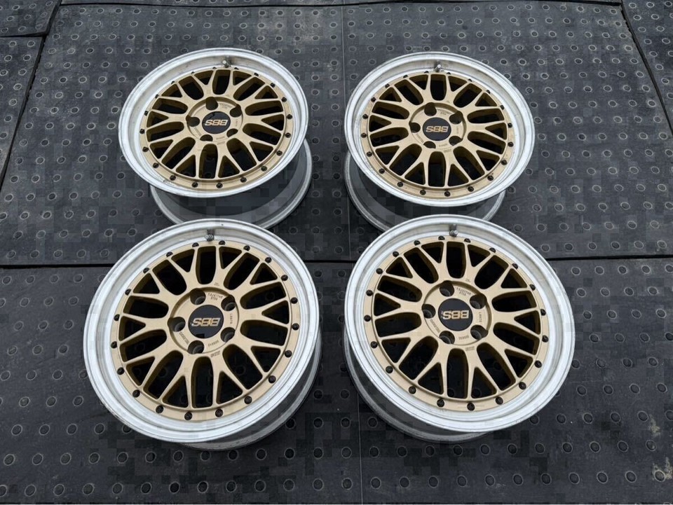 JDM BBS LM Gold Wheels 4 Individual Set 17-inch BBS No Tires | eBay